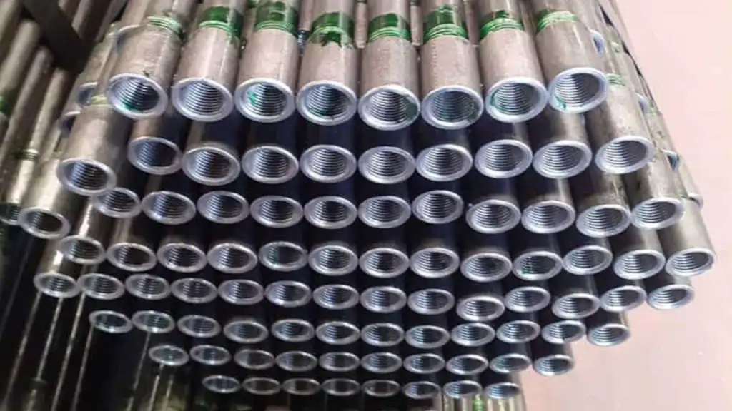 Black Threaded Sleeve Pipe - Hakan Sac Metal A.Ş.